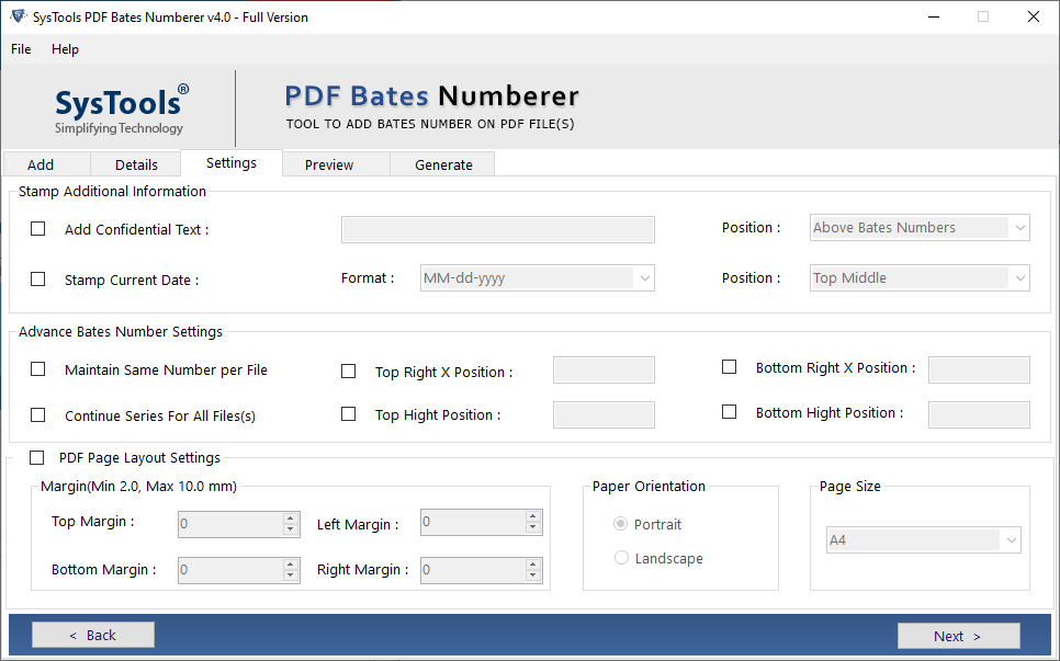 PDF Page Numbering Software – Add Bates Number To PDF Files